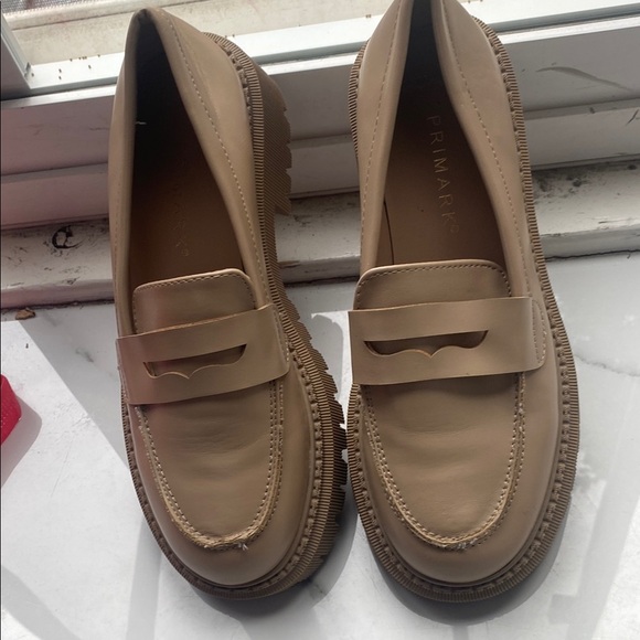 Primark | Shoes | Primark Tan Flats Classic Penny Loafers | Poshmark